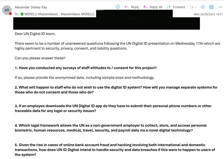 Former United Nations Employee Warns of the Dangers of the UN Digital ...